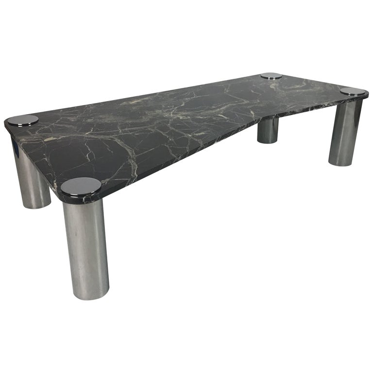 Monumental 1970s Italian Freeform Cocktail Table at 1stDibs