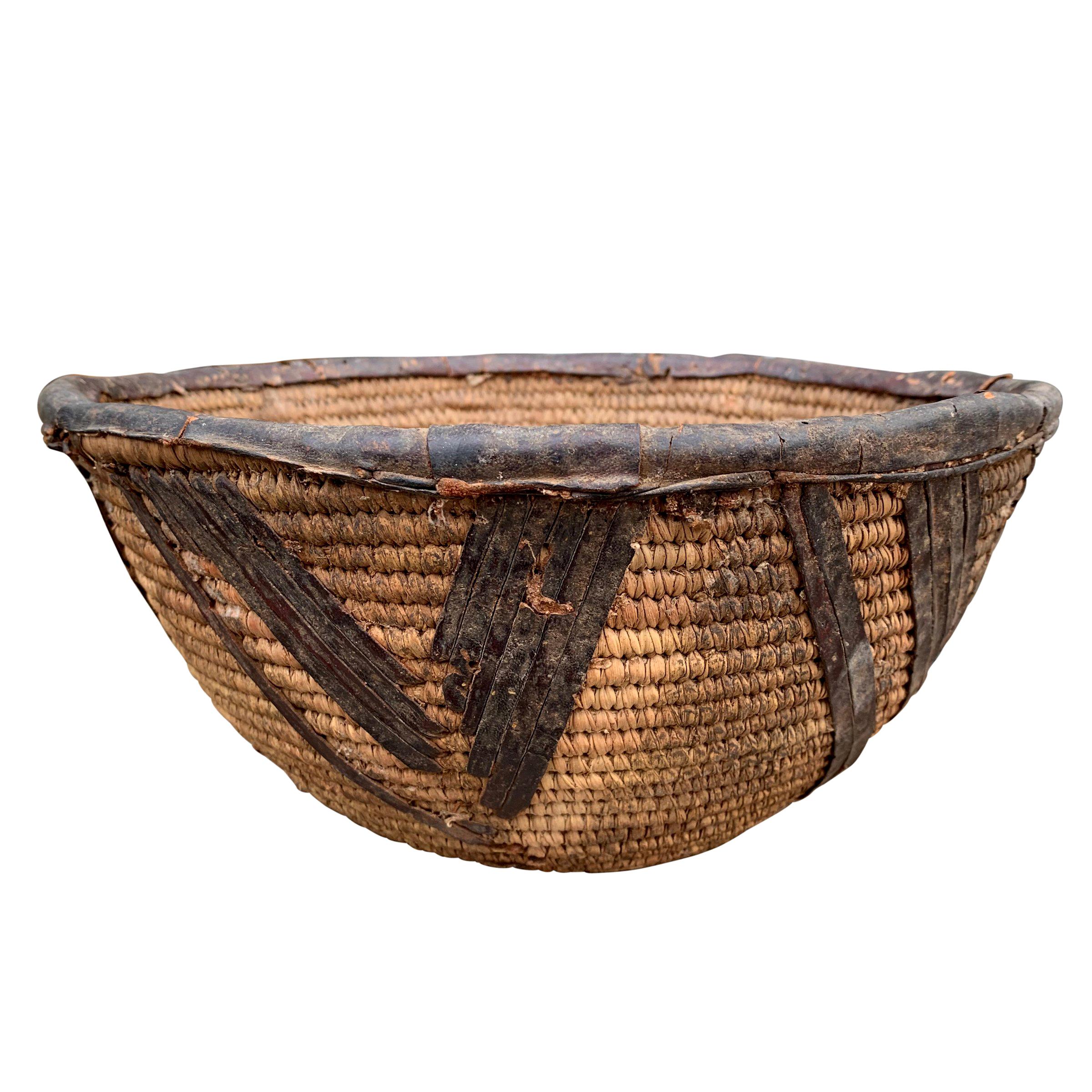 20th Century Japanese Fishing Basket For Sale at 1stDibs