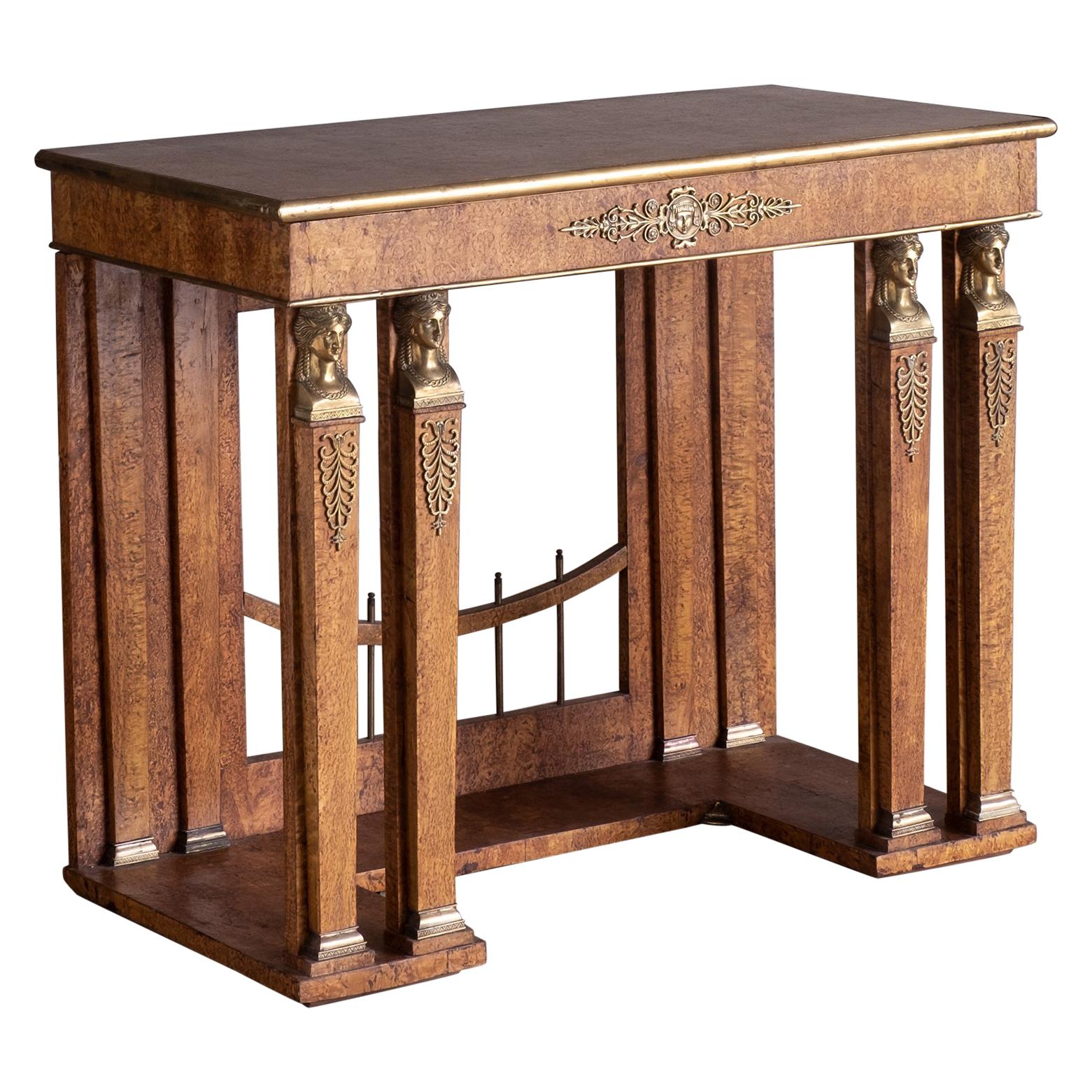 19th Century Neoclassical Console Table For Sale at 1stDibs