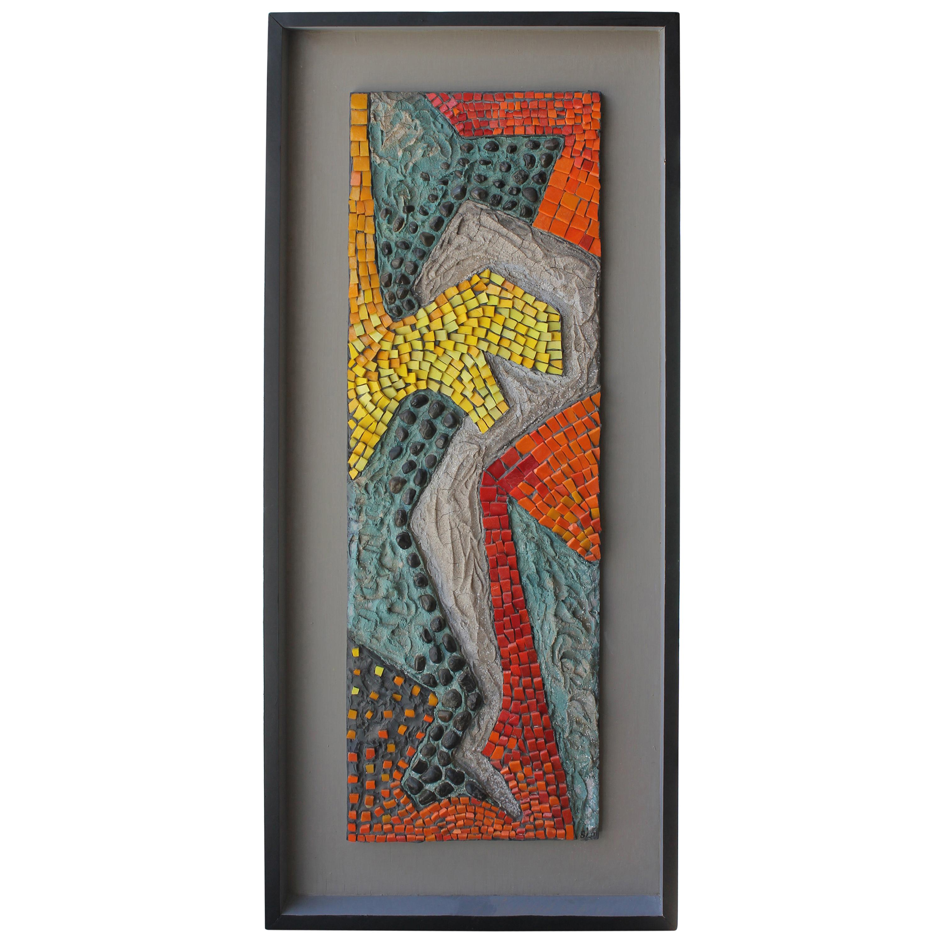 Mosaic Wall Sculpture by Beverly Lacy Taylor at 1stDibs