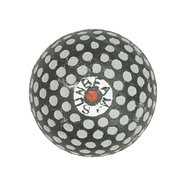 Unusual Mesh Pattern Golf Ball 'Durable', 1920s at 1stDibs