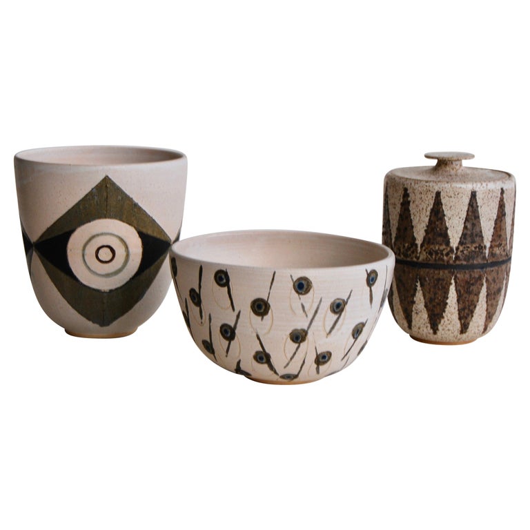 Grouping of Ceramics by Studio Artist Matthew Ward at 1stDibs