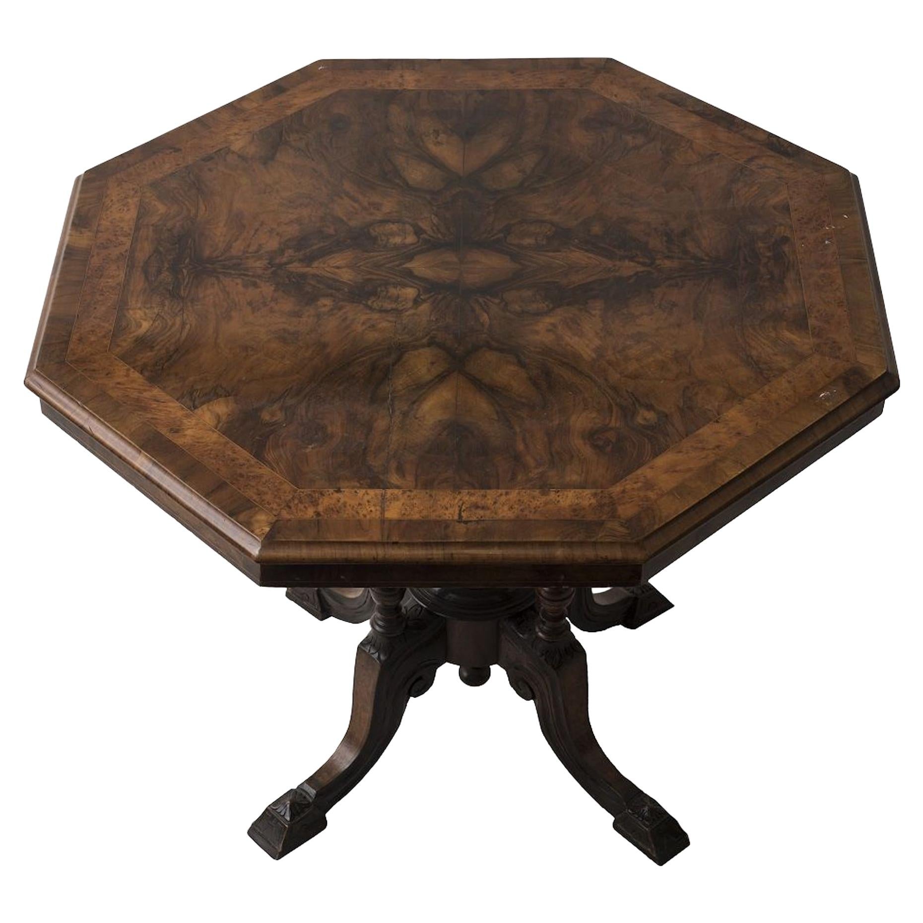 English Tea Table English Manufacture End of 19th Century For Sale at ...