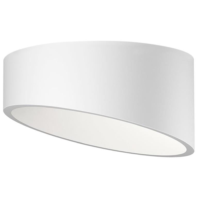 Domo Asymmetric Ceiling Light in White by Ramos and Bassols For Sale at ...