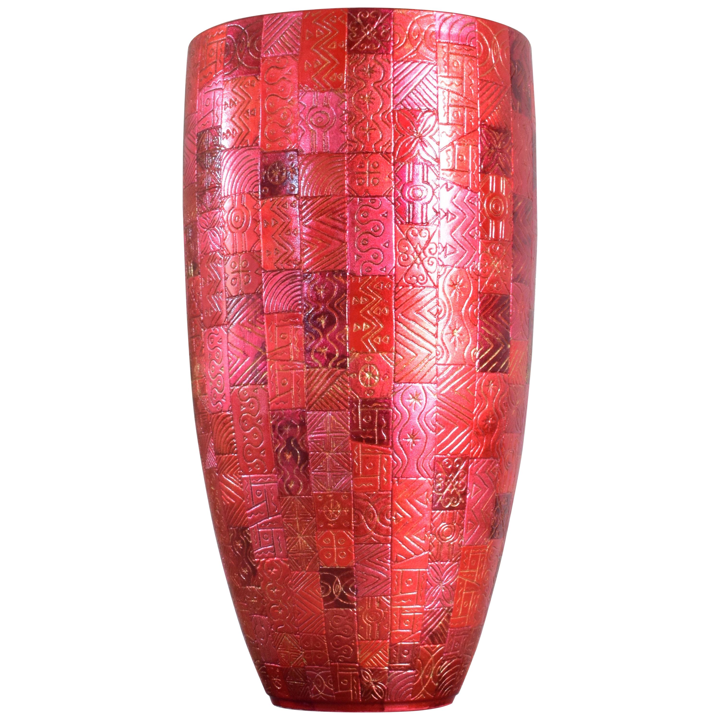 Red Ceramic Vases - 849 For Sale on 1stdibs
