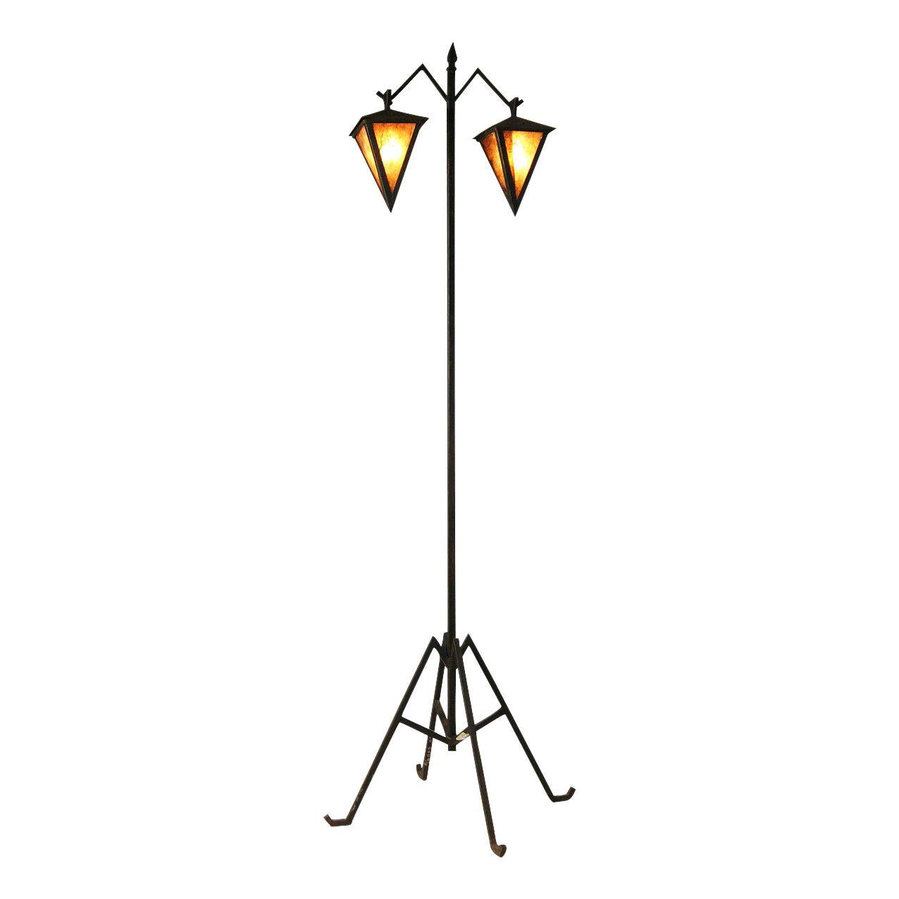 Custom Steven Chase Floor Columnar Floor Lamps at 1stDibs