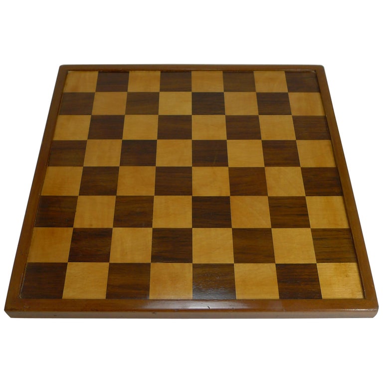 Antique English Chess Board c.1900 at 1stDibs