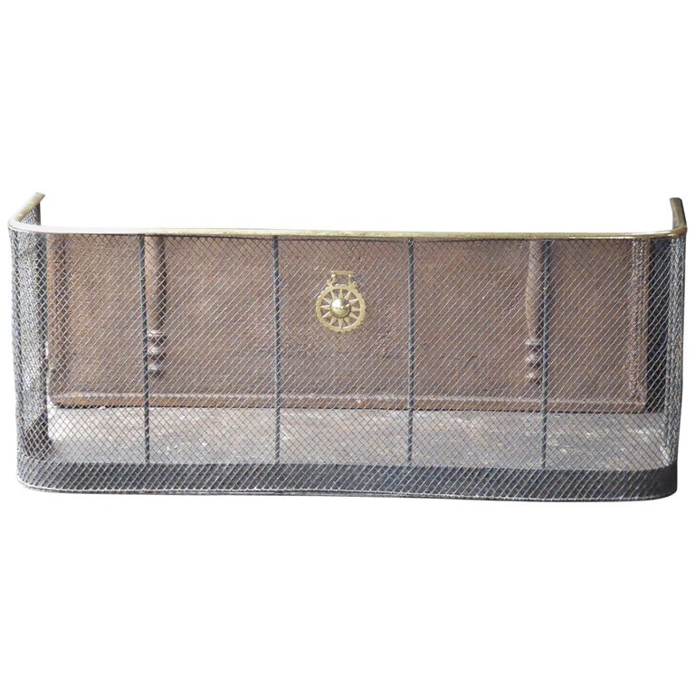 19th Century English Victorian Fire Guard at 1stDibs