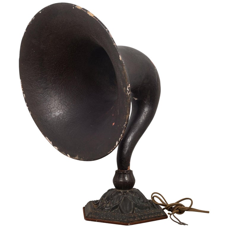 Antique Cast Iron/Wood Recorder, circa 1920 at 1stDibs