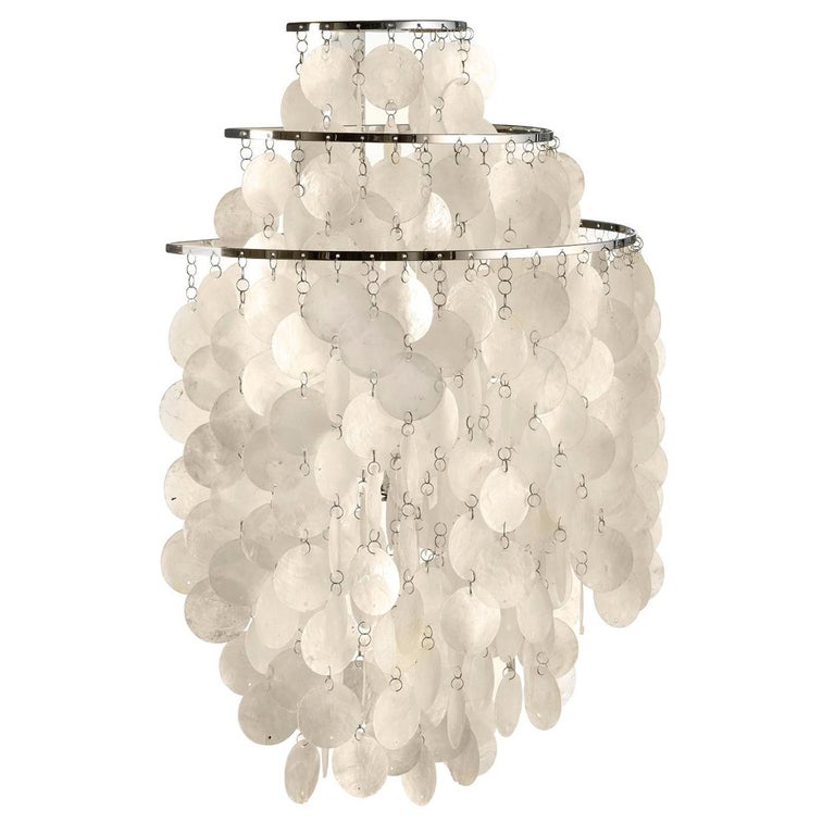 Fun 1WM Seashell Wall Light by Verner Panton For Sale at 1stDibs