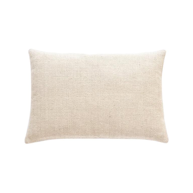 Nanimarquina Wellbeing Small Light Cushion in Ivory by Ilse Crawford ...