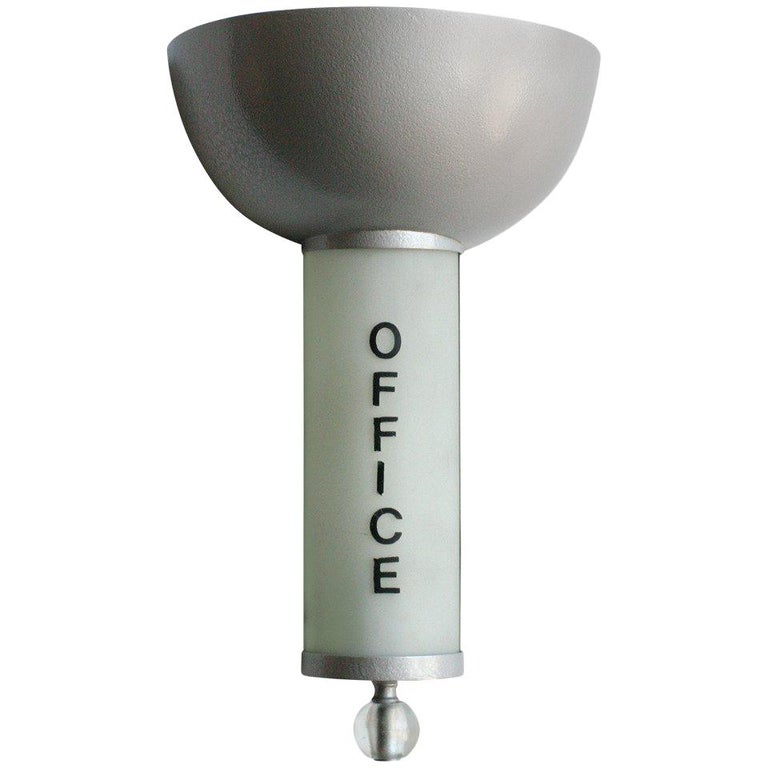 Art Deco "Office" Wall Light Sconce at 1stDibs