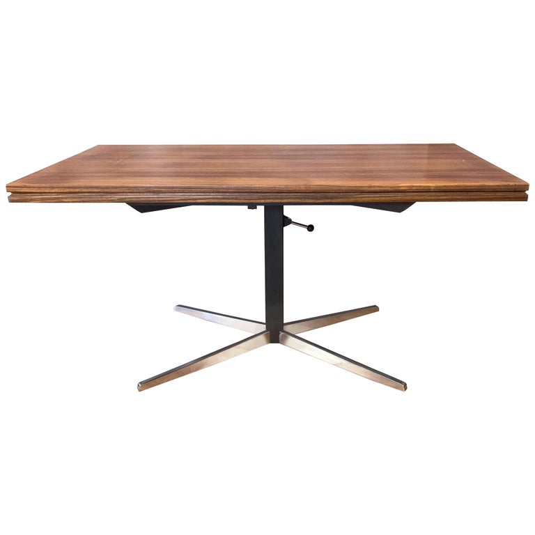 Fantastic German Rosewood Coffee Dining Table by Wilhelm Renz at 1stDibs
