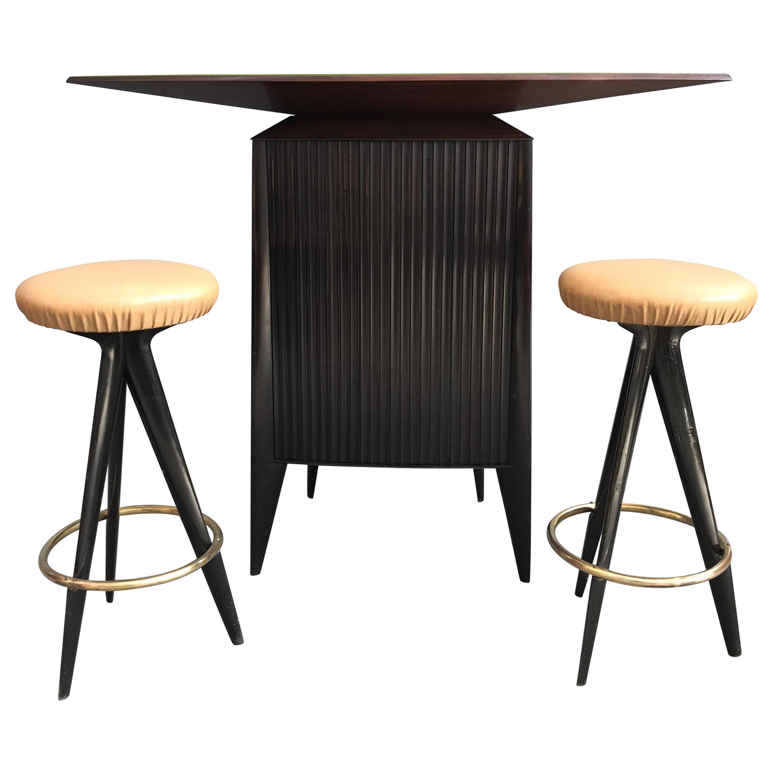 Italian midcentury Bar set at 1stDibs