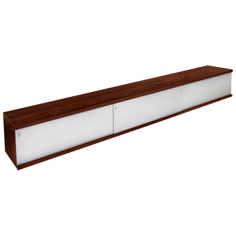 Extra Long Mid-Century Modern Rosewood Sideboard by Horst Brüning at ...