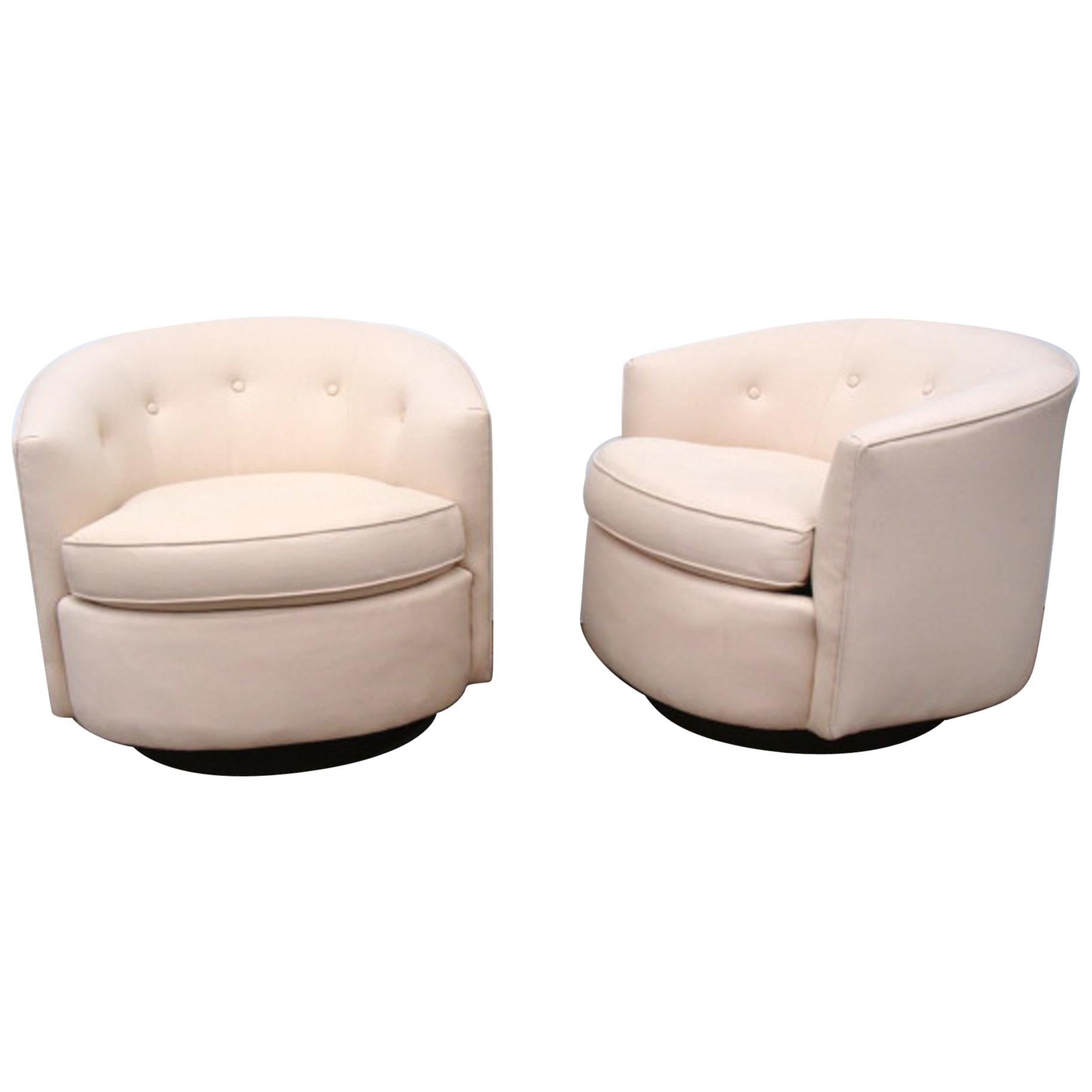 Mcm Swivel Chairs - 5 For Sale on 1stDibs