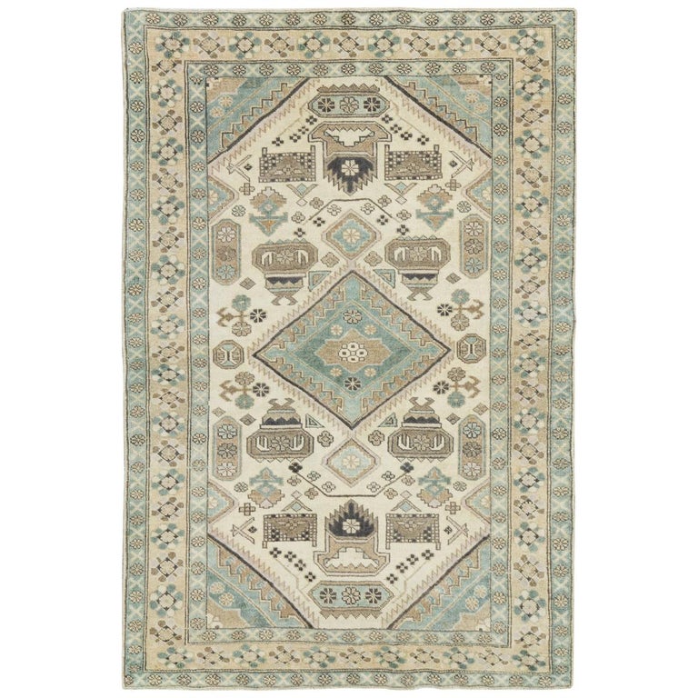 Vintage Persian Ardebil Rug For Sale at 1stDibs