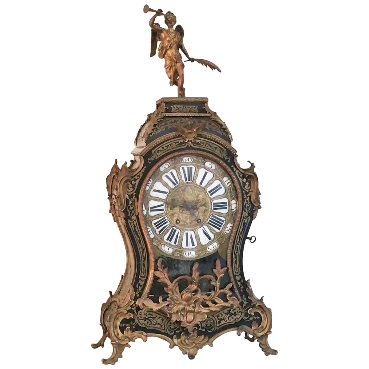 Louis XV Table Clock France, 1870 at 1stDibs