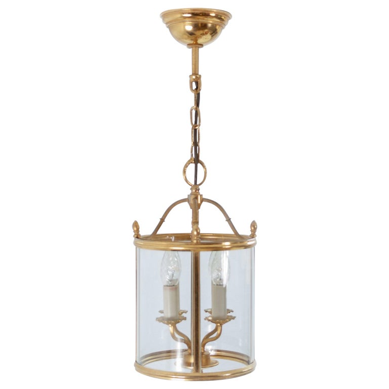 Sciolari Brass Hall Lamp at 1stDibs
