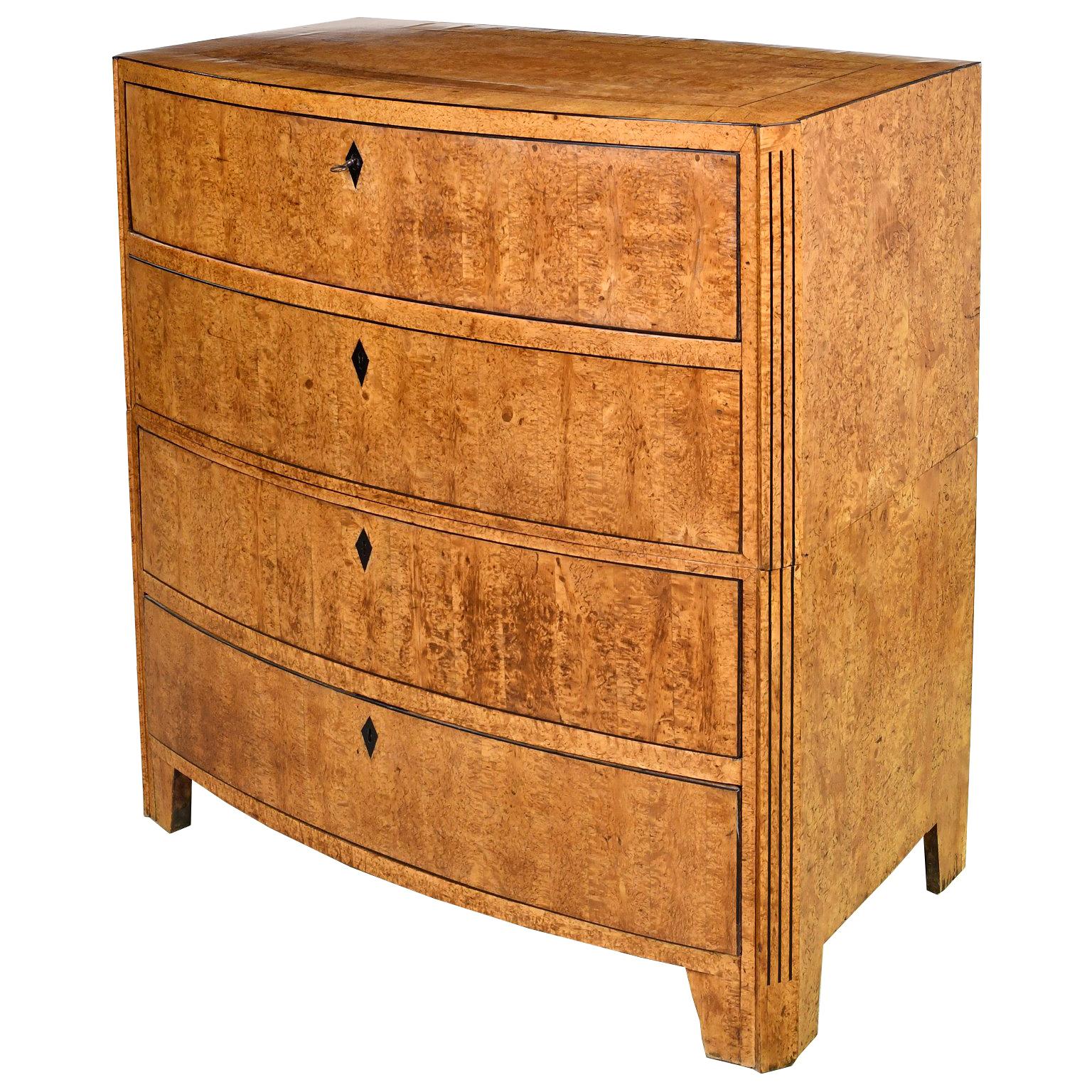 Early 19th Century teak and ebony chest at 1stDibs