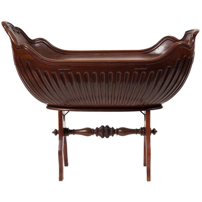 Vintage Baby Cot Transformed into a Bar Furniture, Italy, Early 1900 at ...