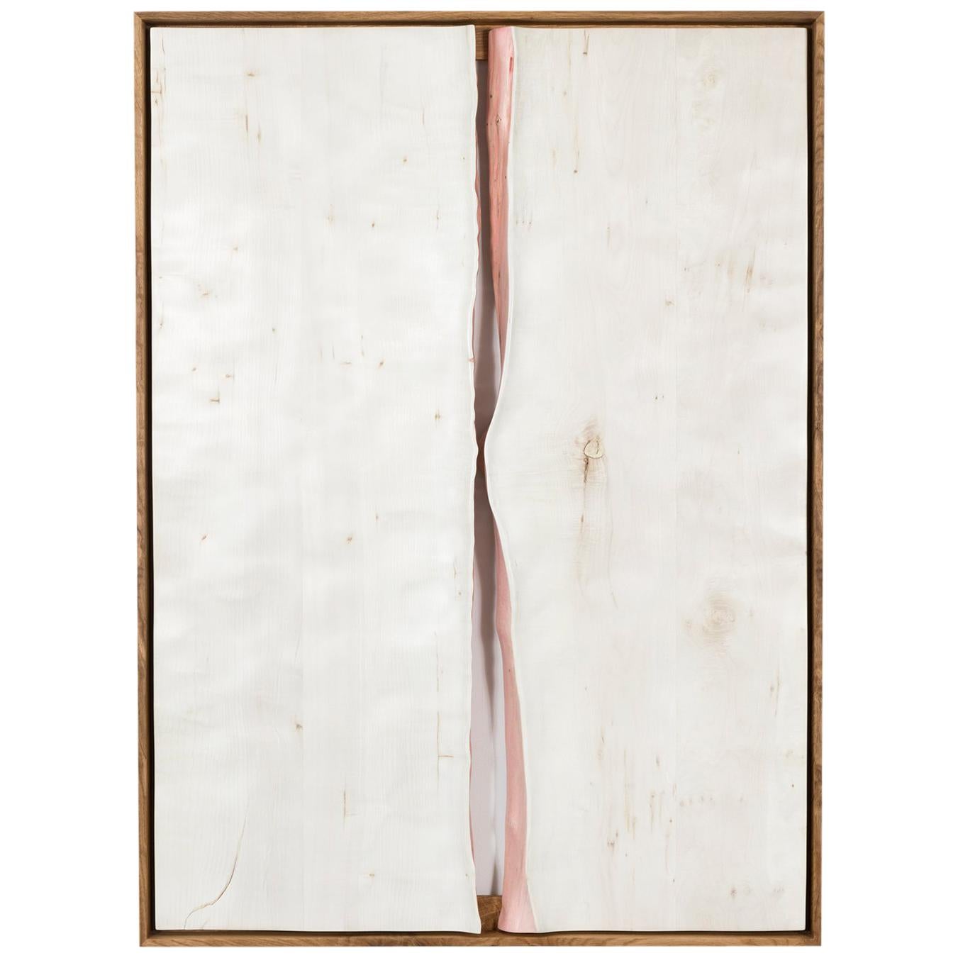 Contemporary Weaving Textile Art, Neon Yellow Live Edge Forms by Mimi ...