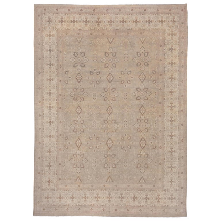 Neutral Afghan Designer Carpet For Sale at 1stDibs | designer carpets ...
