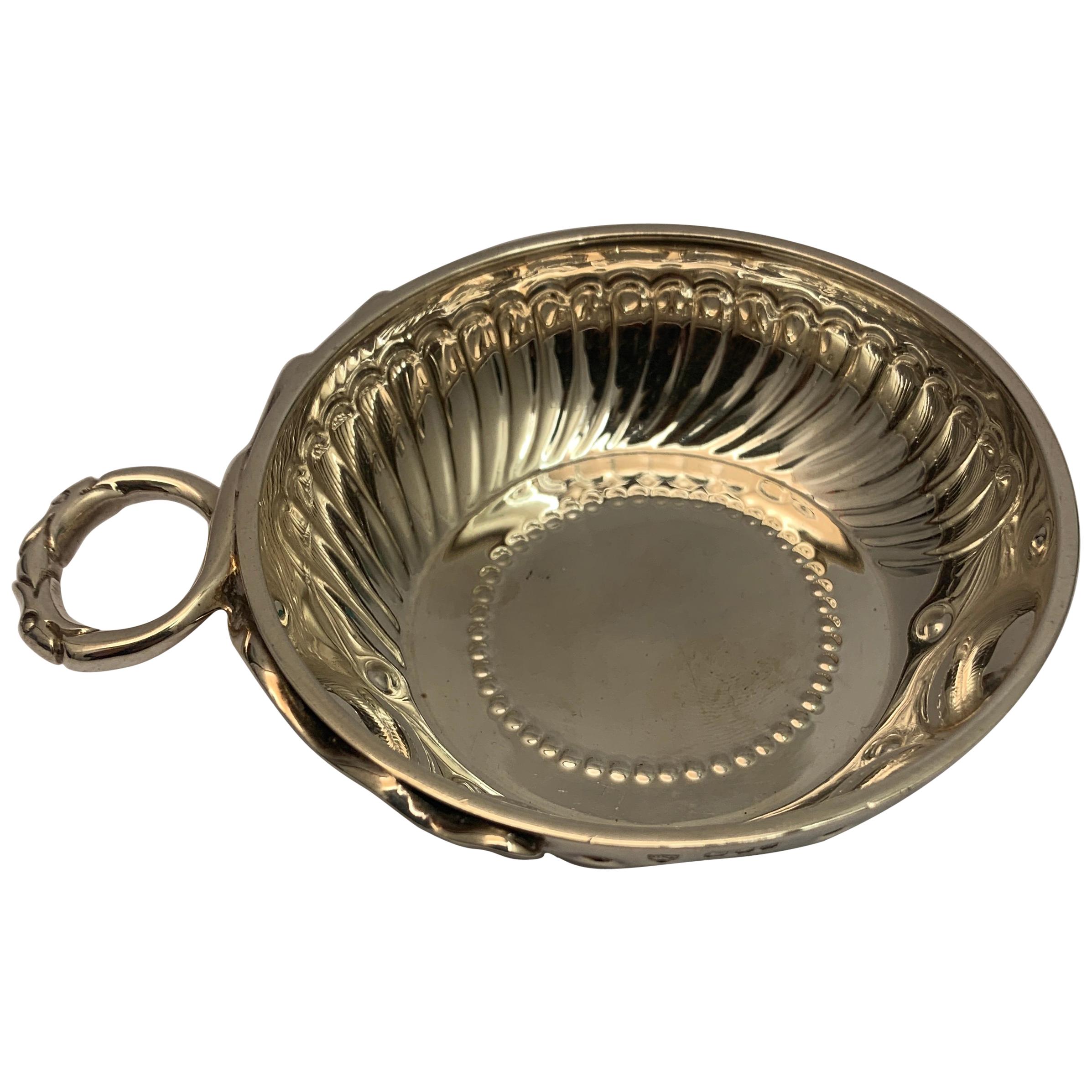 Small Vintage Silver Wine Taster, 1967 For Sale at 1stDibs