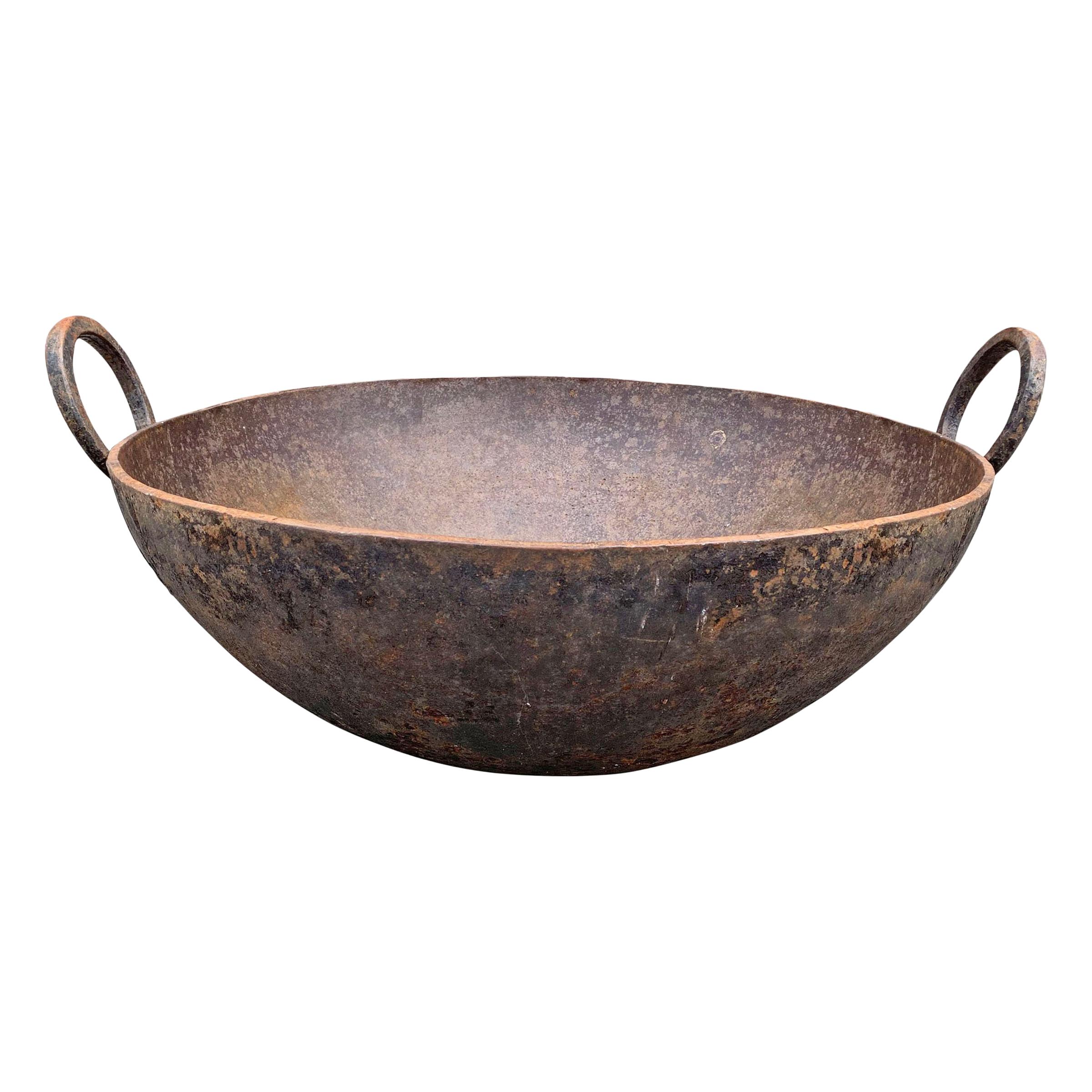 Early 20th Century Wrought Iron Brazier at 1stDibs