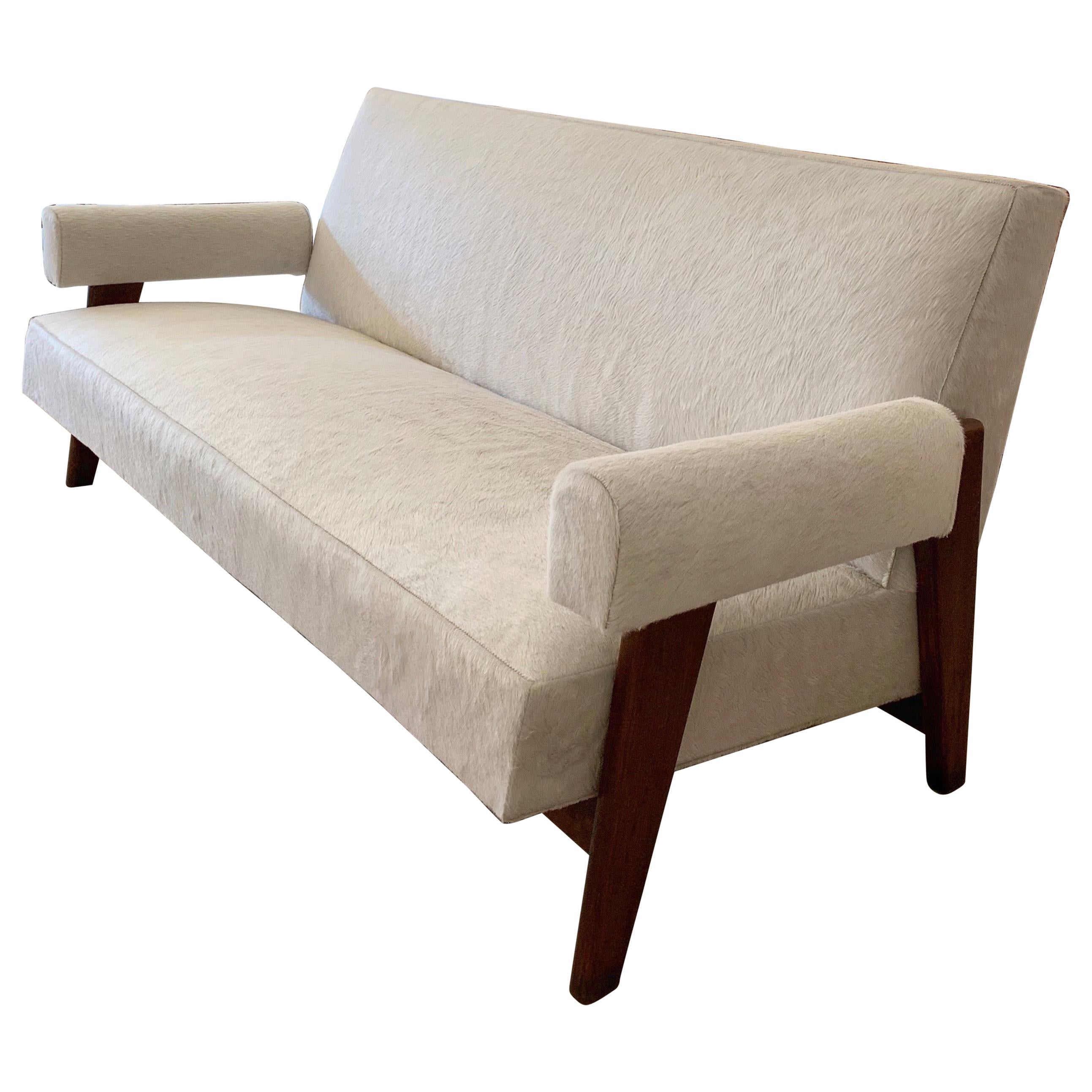 Le Corbusier and Pierre Jeanneret Rare Sofa from Chandigarh at 1stDibs ...