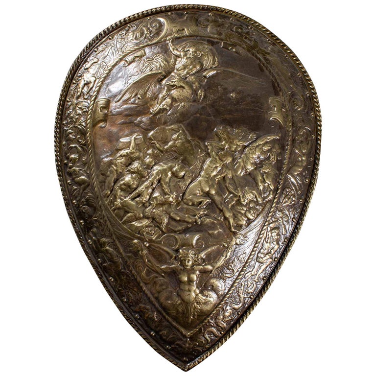 Antique Dutch Parade Armor Shield Baroque, circa 1885 For Sale at ...