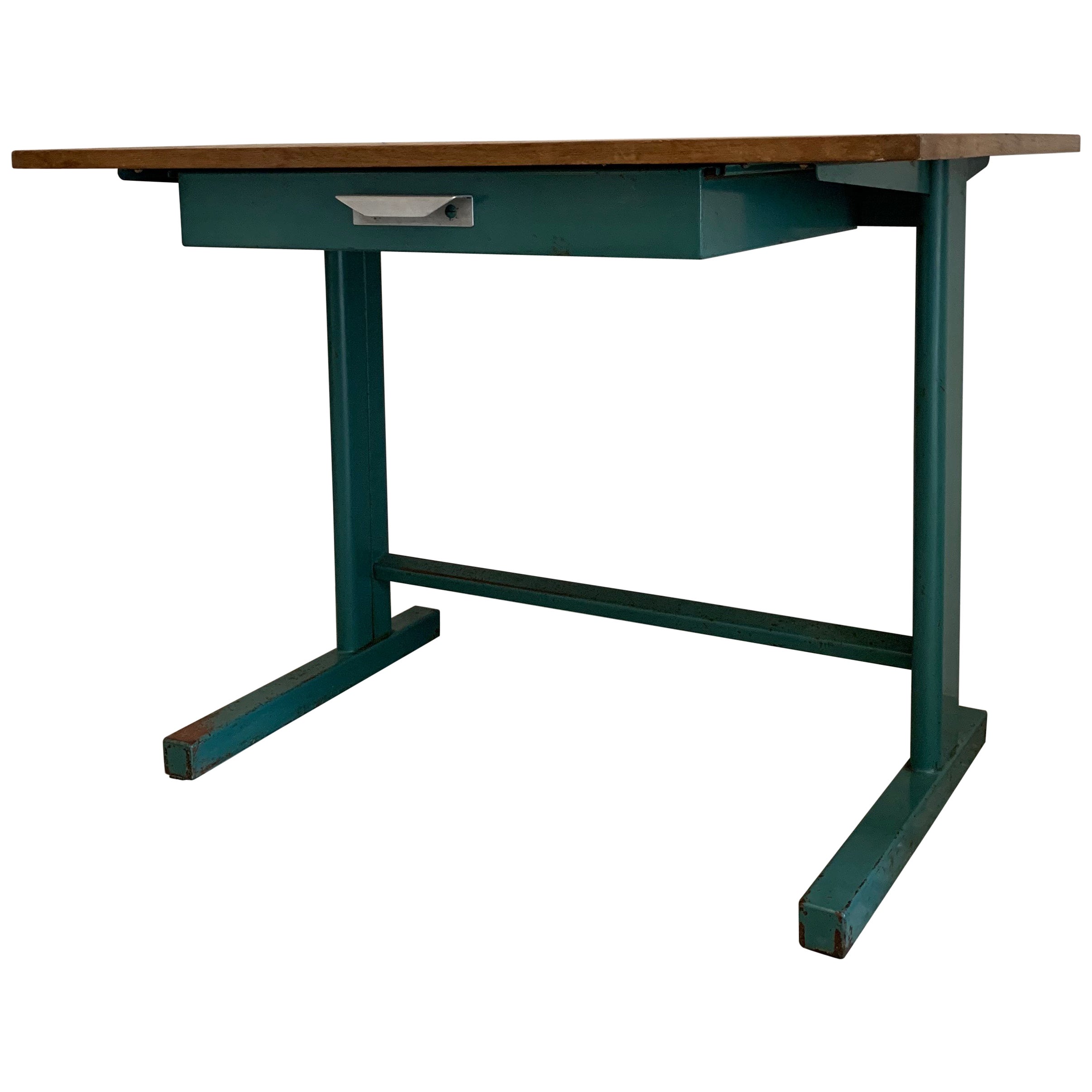 Jean Prouve Compass Desk at 1stDibs