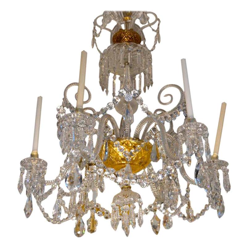 Cristalleries De Baccarat A Large Pair Of French Cut Crystal Tsarine cristalleries-de-baccarat-a-large-pair-of-french-cut-crystal-tsarine