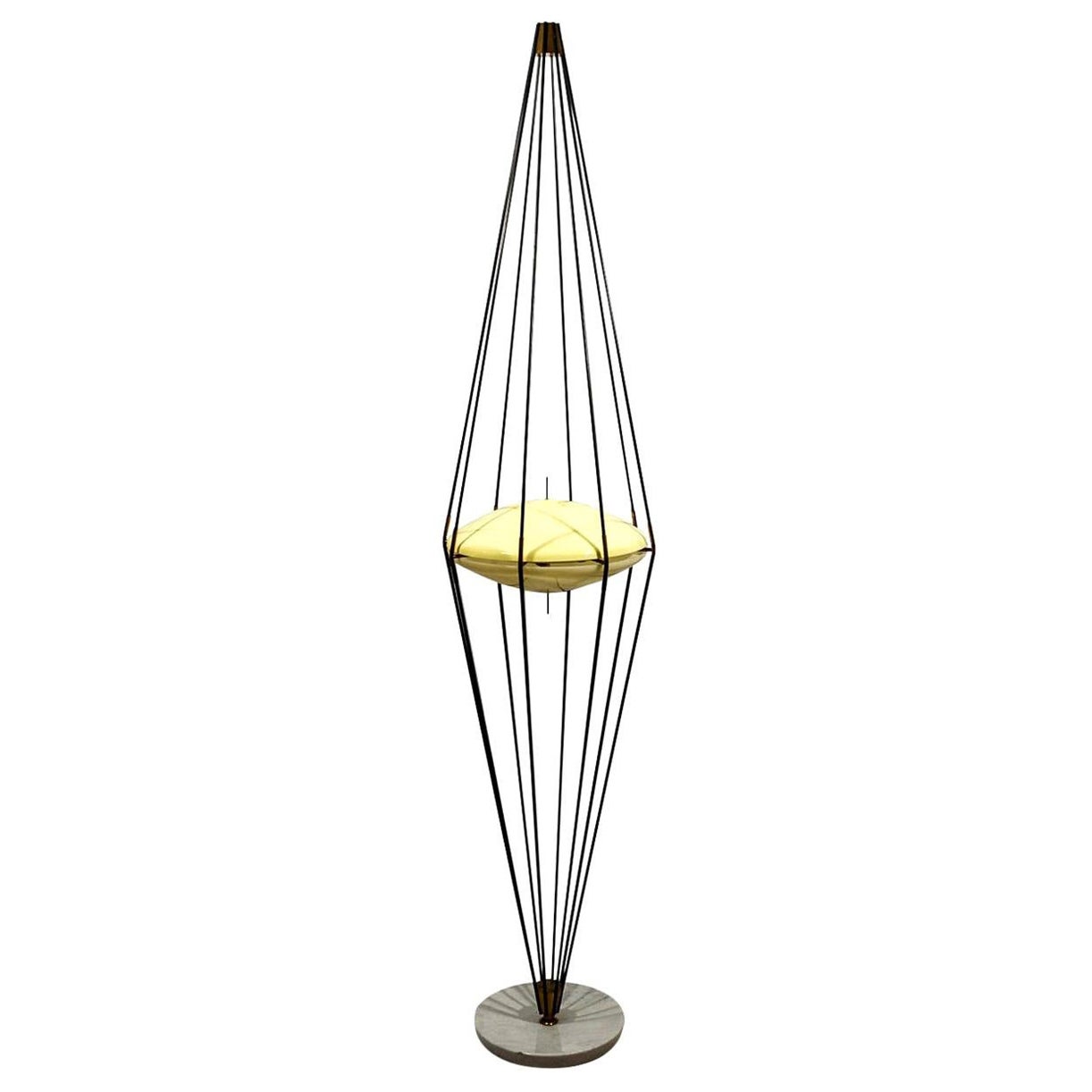 Angelo Lelli for Arredoluce Multi Adjustable Floor Lamp For Sale at 1stDibs
