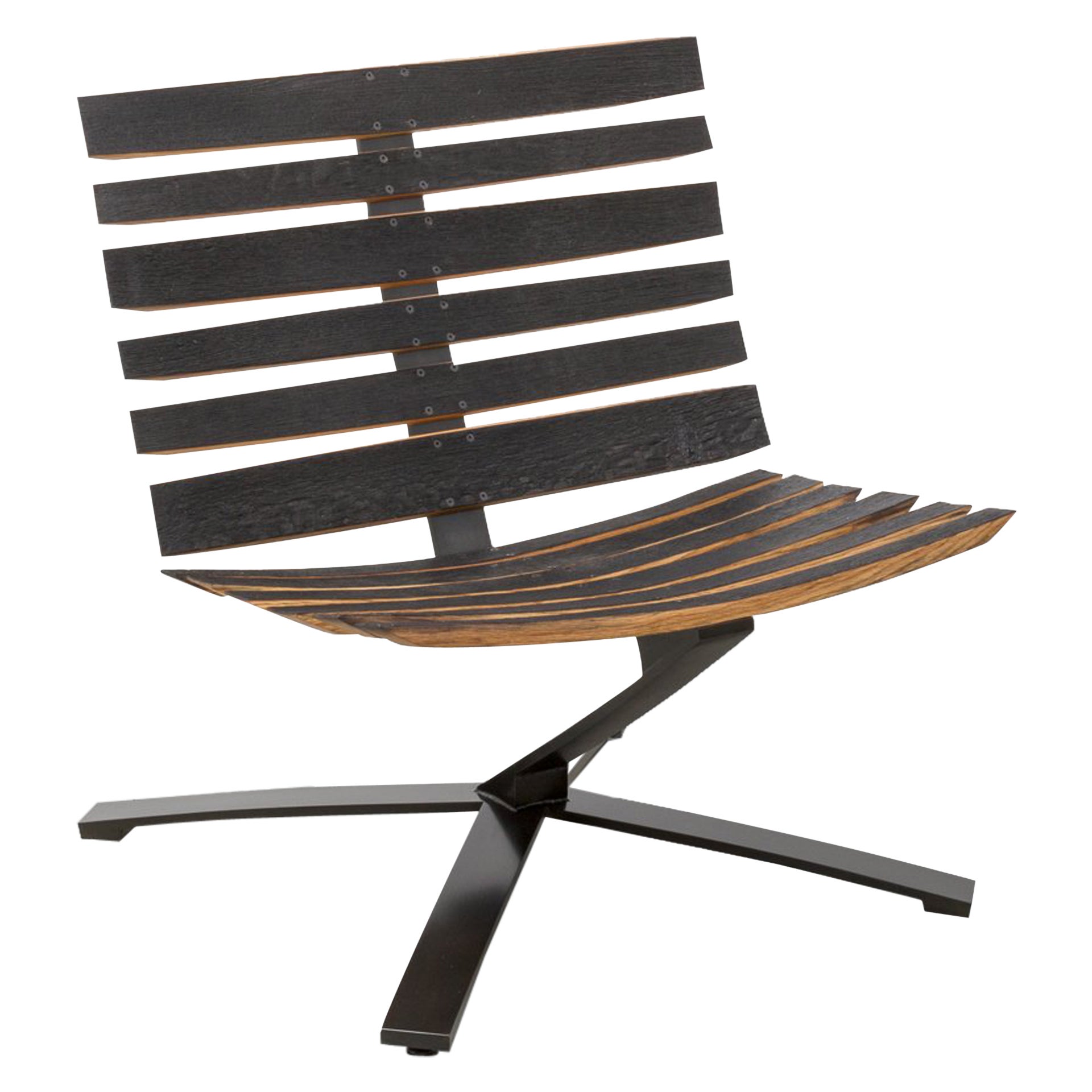 Rare Renato Balestra Lounge Chair, from France, 1970s at 1stDibs