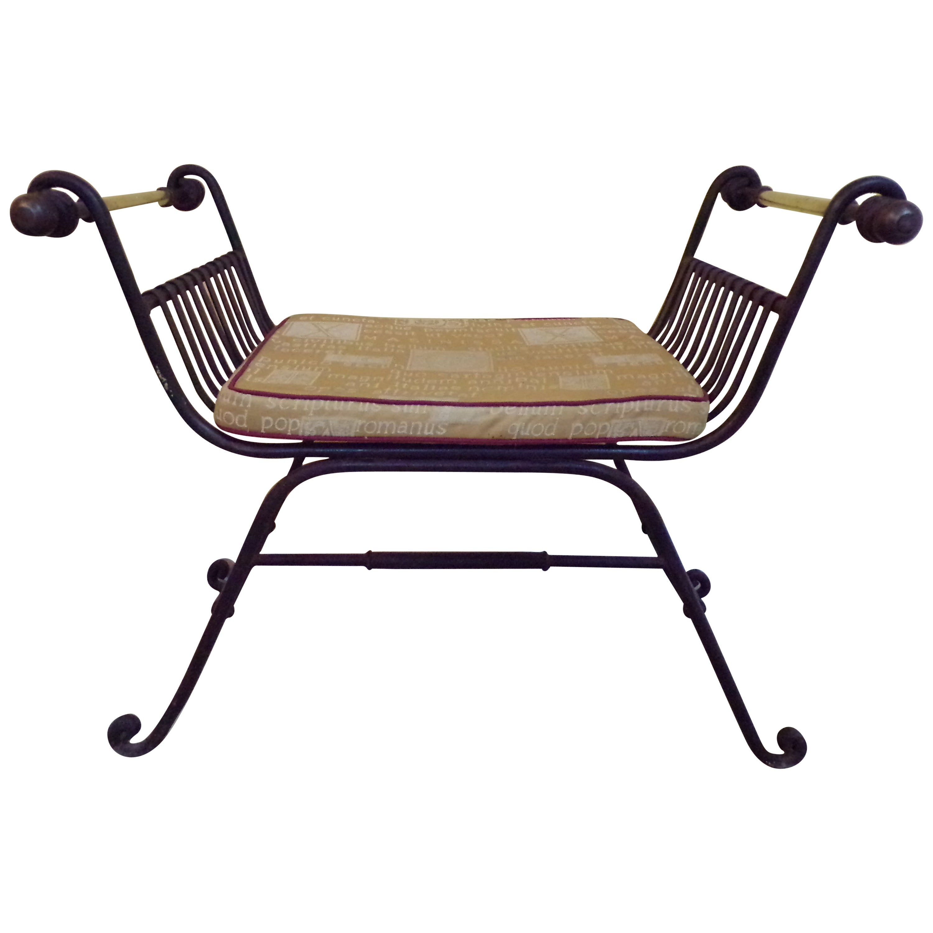 Sella Curulis / Curule Seat Folding Scissor Chair at 1stDibs