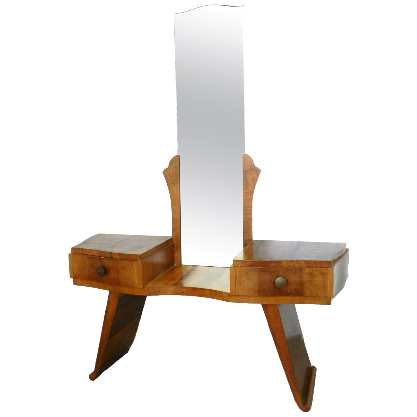 Scandinavian Modern Vanity Dressing Table, 1960s For Sale at 1stDibs