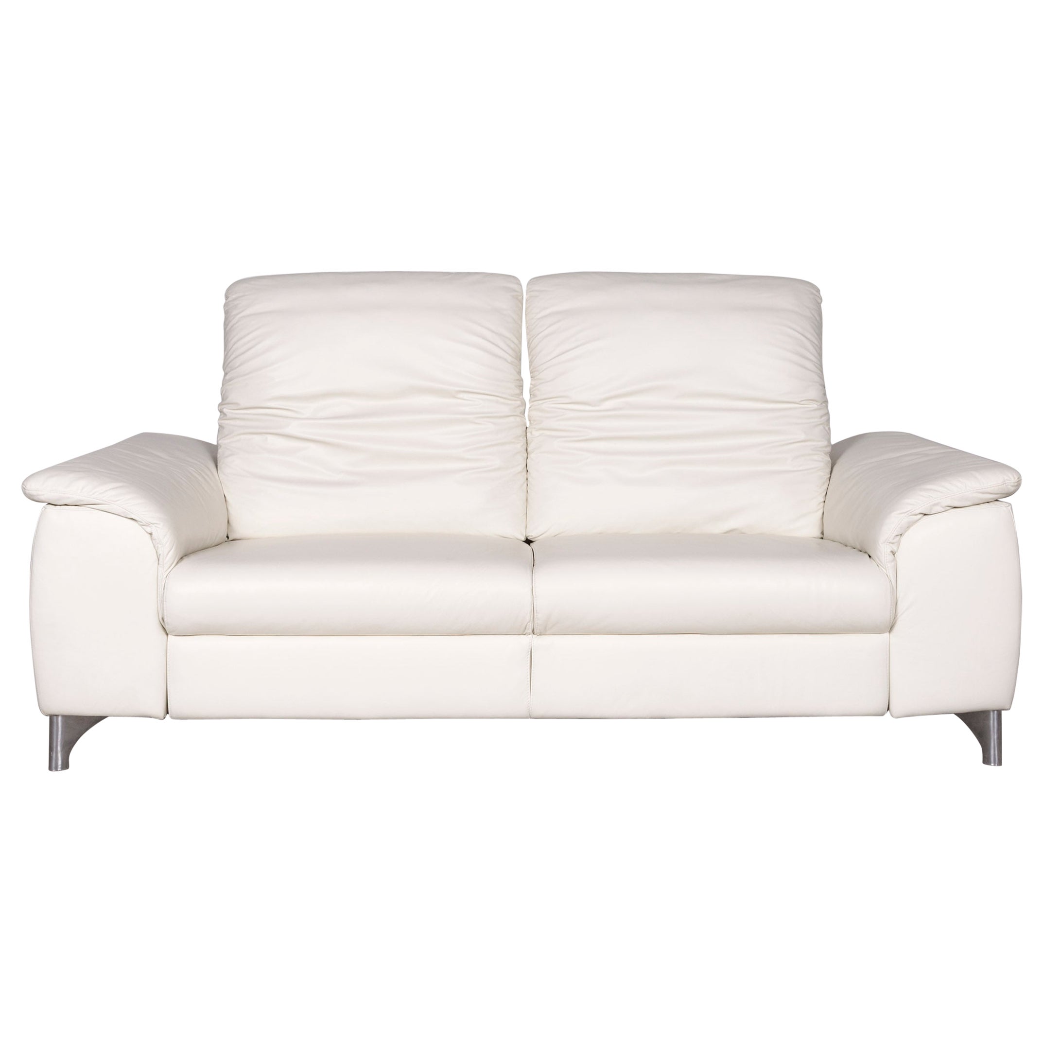 Alabama Sofa 2-Seat with Genuine Leather For Sale at 1stDibs