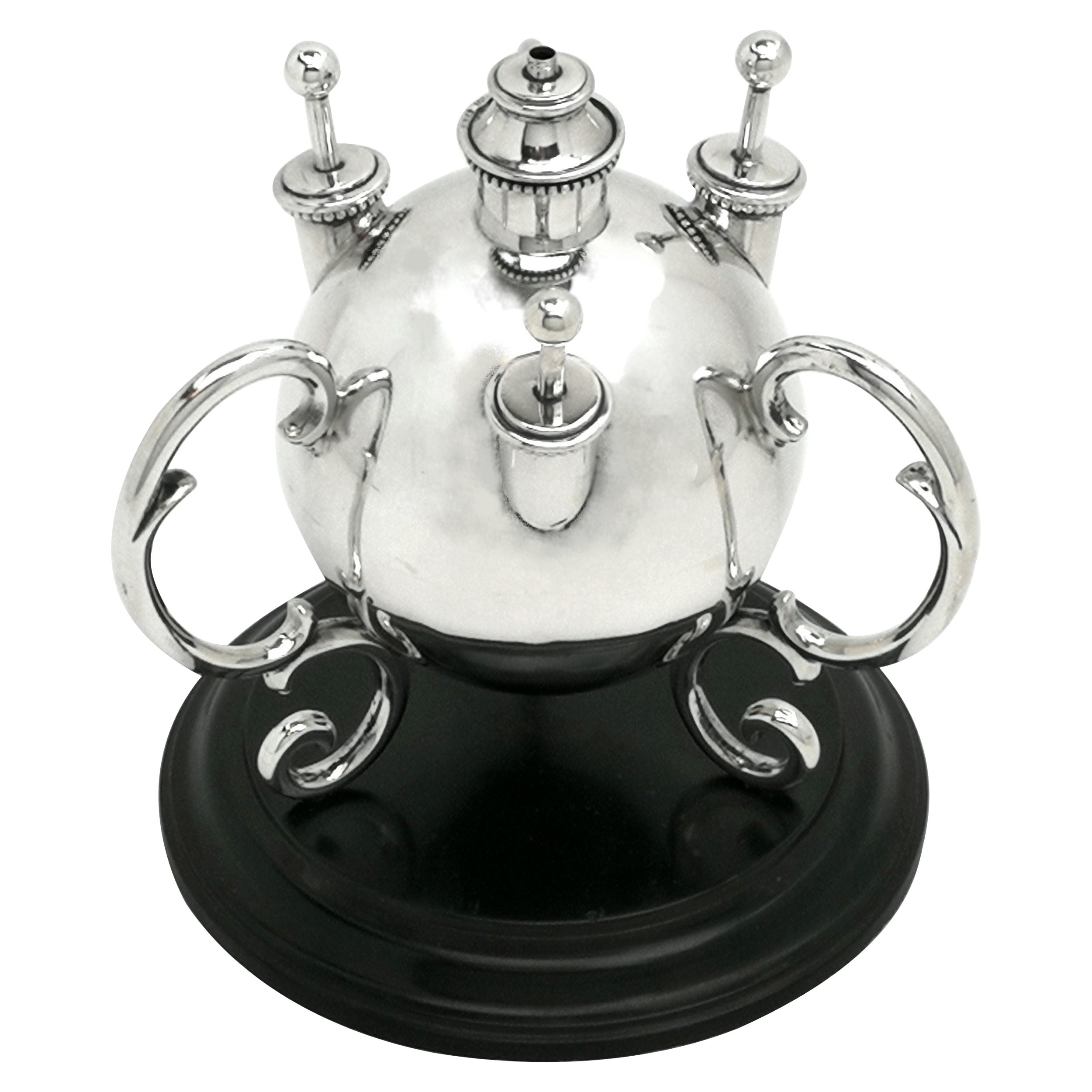 Antique Victorian Sterling Silver Table Lighter 1861 Duke of St Albans ...