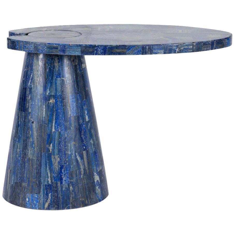 Lapis Lazuli Cantilever Table at 1stDibs
