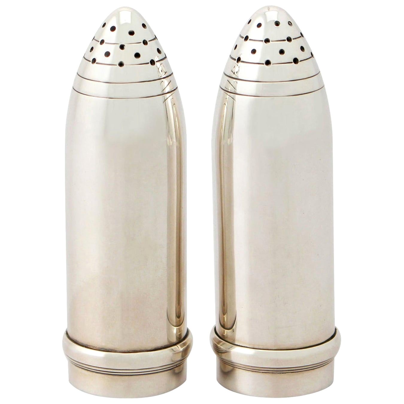 Sterling Silver Peppers, Antique Victorian at 1stDibs