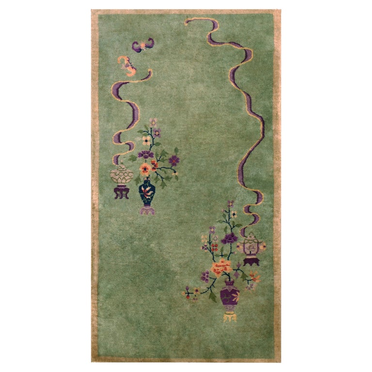 Tianjin / Tientsin Art Deco Rug For Sale at 1stDibs
