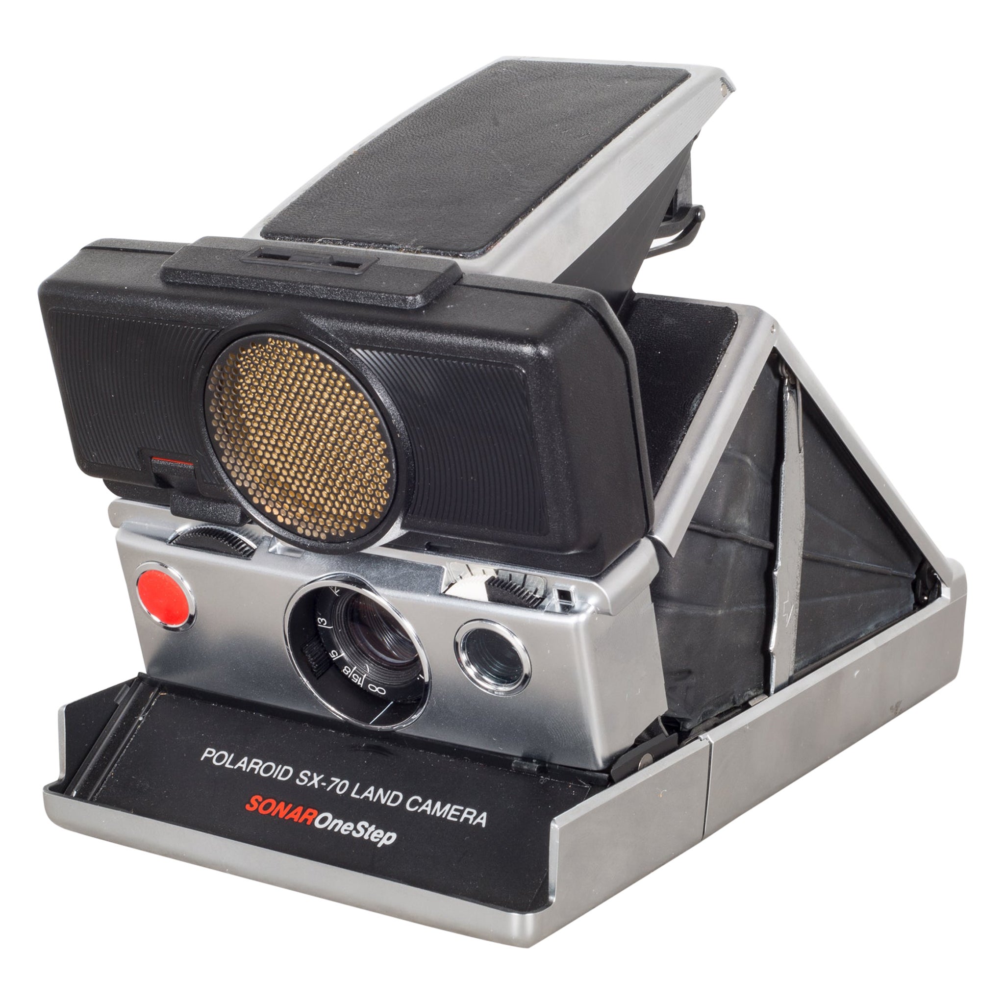 Polaroid SX - 70 Land Camera, with Original Case and Accessories at 1stDibs