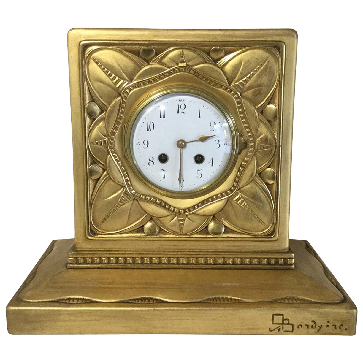 Elizabethan Revival Mantel Clock, circa 1840 For Sale at 1stDibs