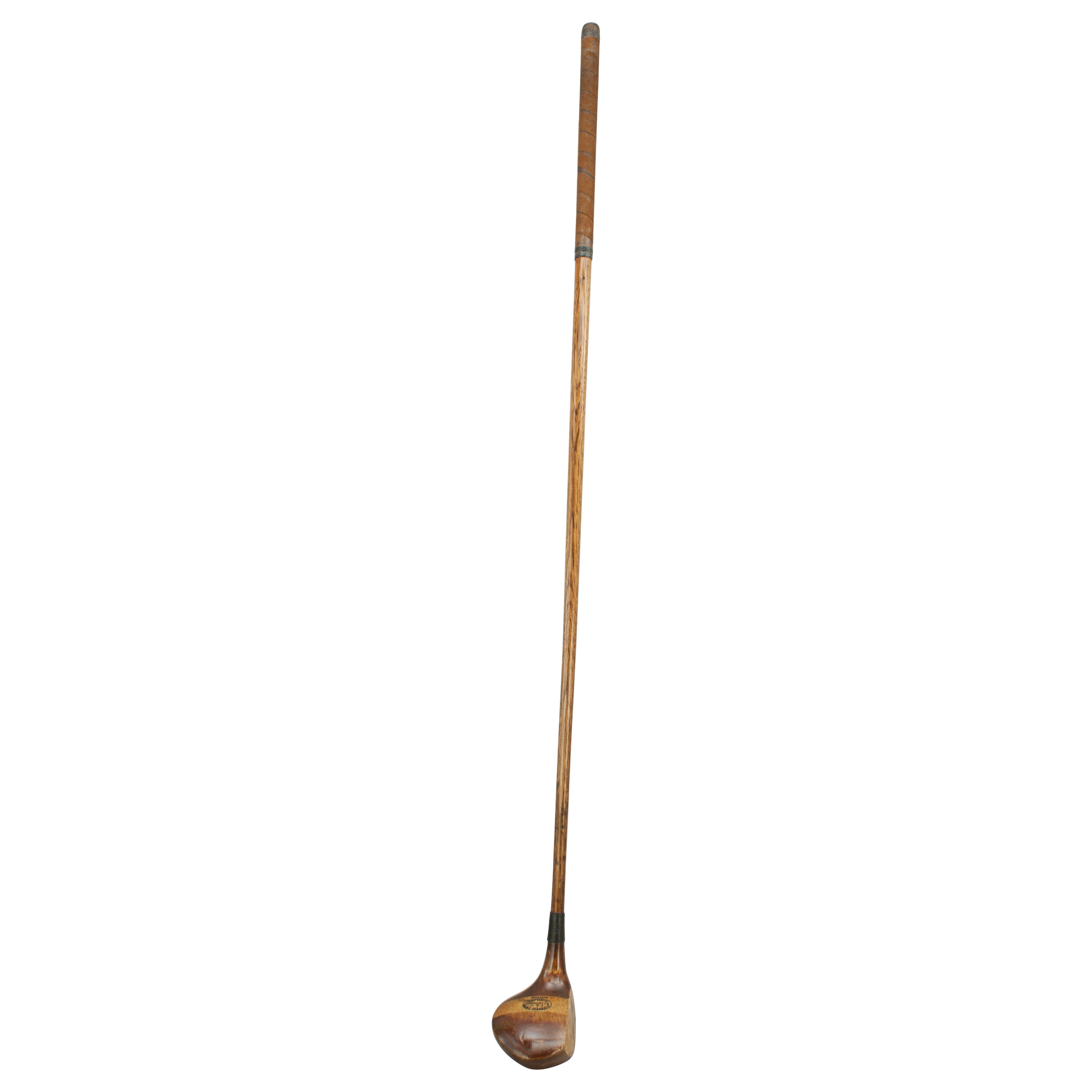 Antique Hickory Shafted Golf Club by James Gourlay of Carnoustie For ...