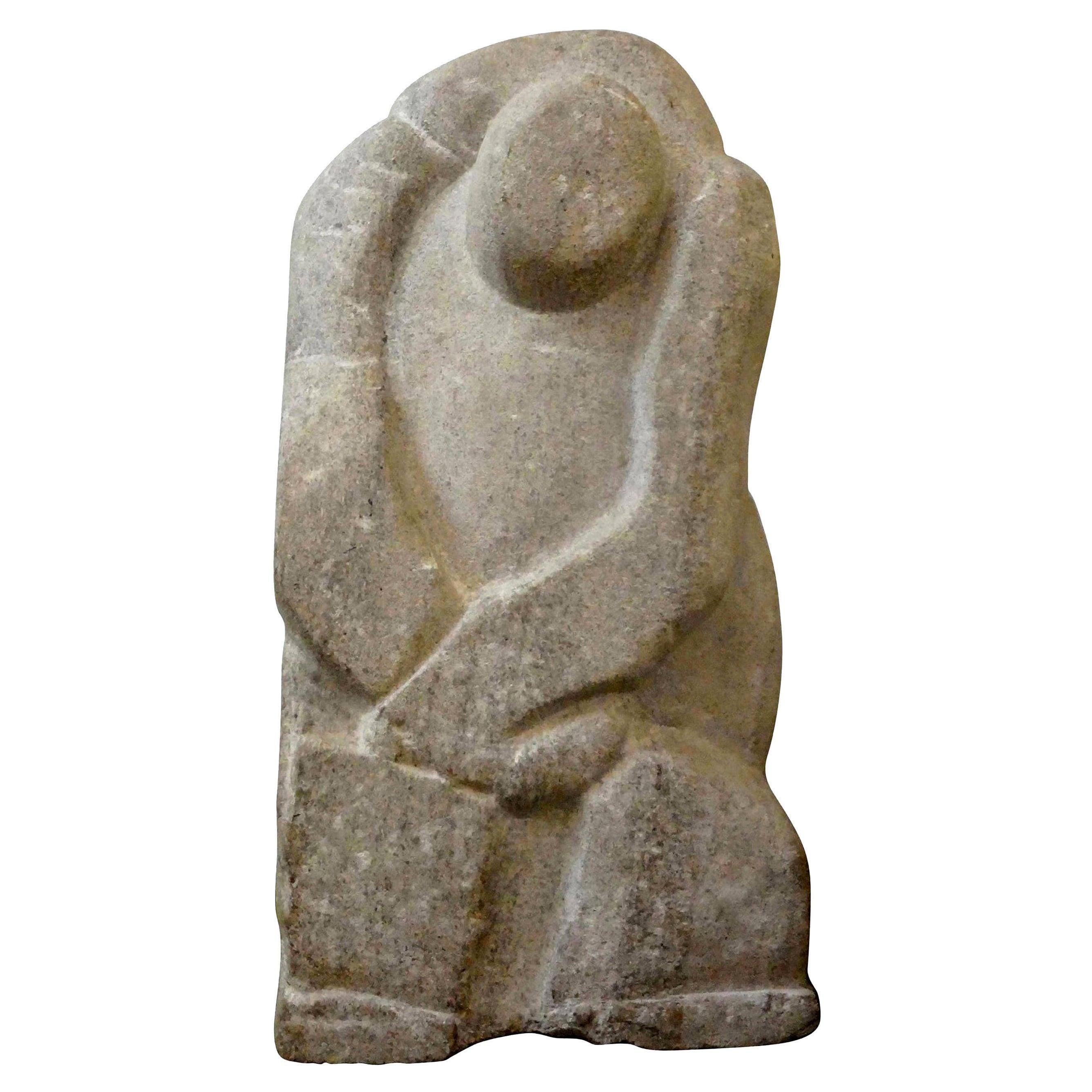 Mid Century Abstract Cat Sculptures at 1stDibs