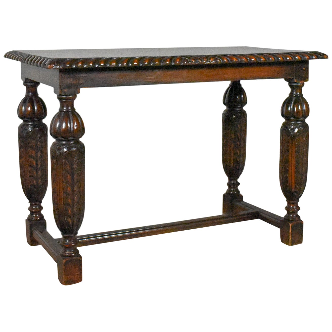 Jacobean Style Cocktail Table For Sale at 1stDibs
