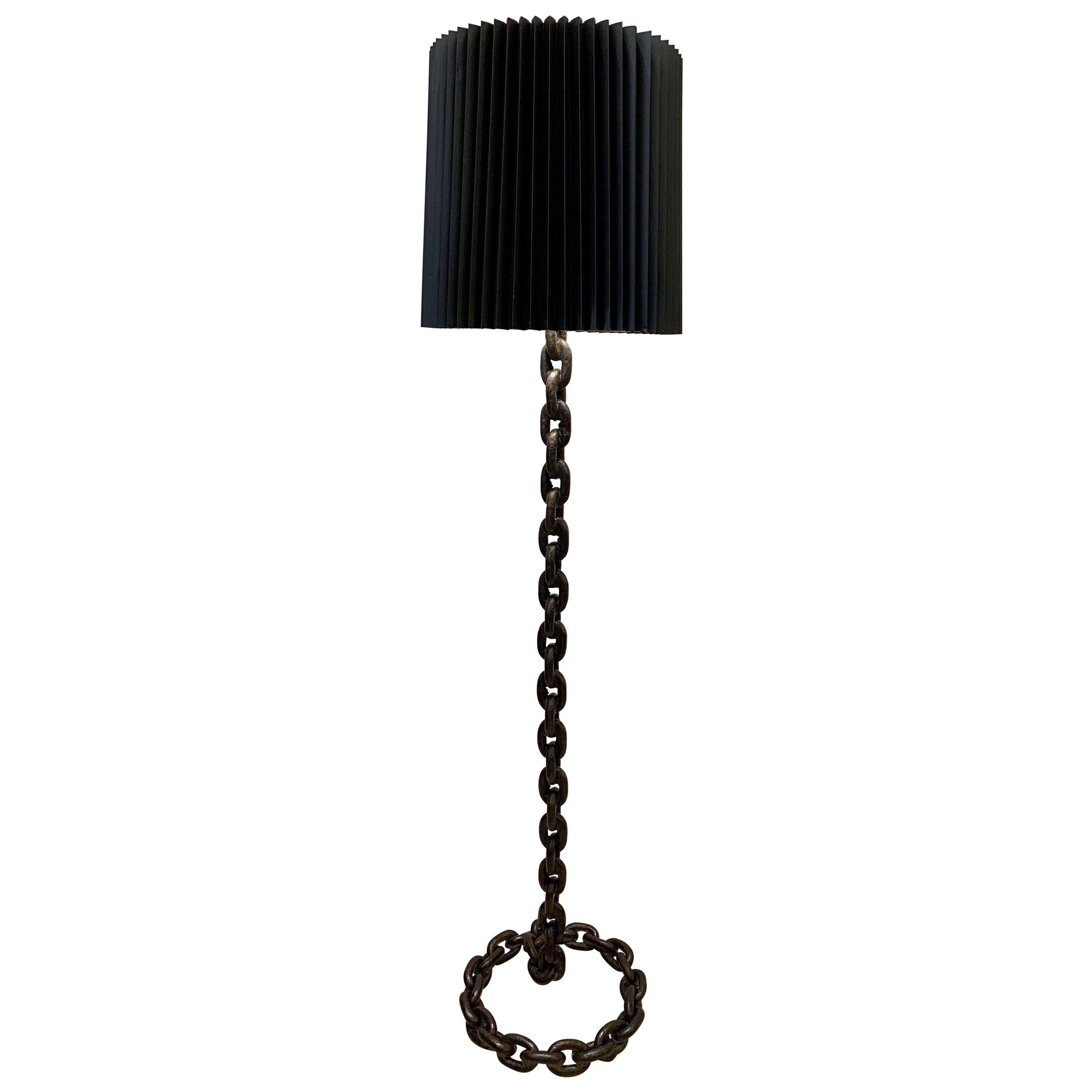 Pair of Franz West Style Chain Table Lamps at 1stDibs