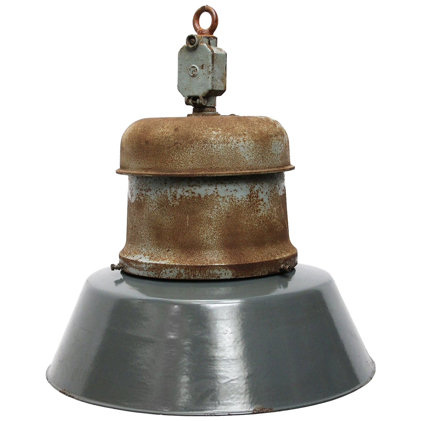 Vintage Overhead Train Station Light / Lamp at 1stDibs