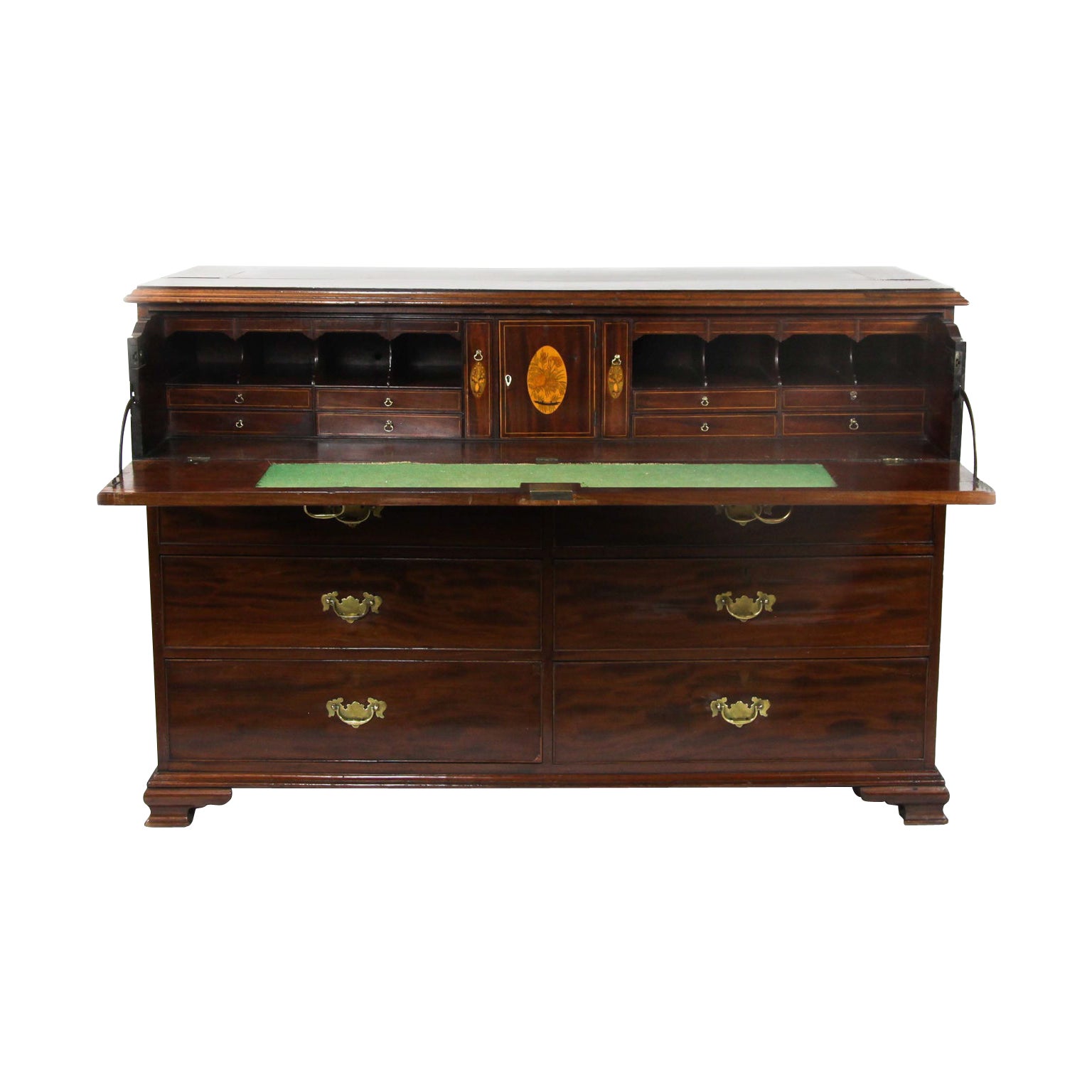 Antique American Federal Mahogany Drop-Front Butler's Desk, circa 1830 ...